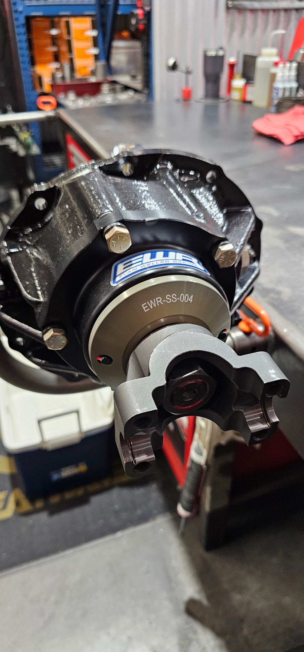 Evan Weller Racing HP10 High Pinion 10 Inch 3.812 Bearing 40 Spline Th ...