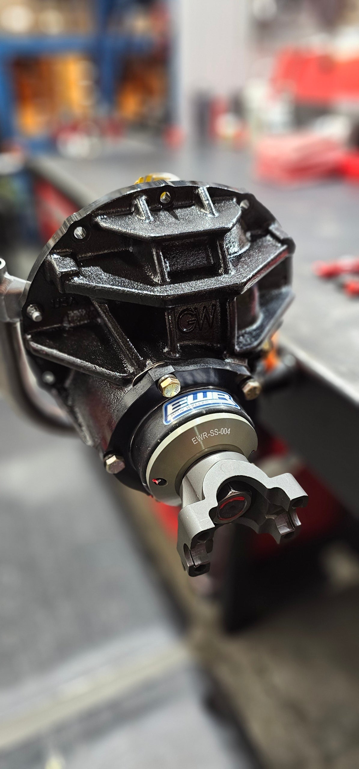 Evan Weller Racing LP10 Low Pinion 10 Inch 3.812 Bearing 40 Spline Thi ...